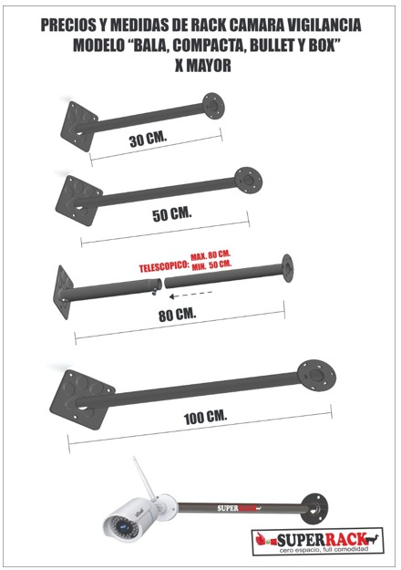 RACK CAMARA VIGILANCIA >